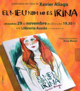 Presentación del libro de Xavier Aliaga 'El meu nom no és Irina' - Ayuntamiento de Vila-real