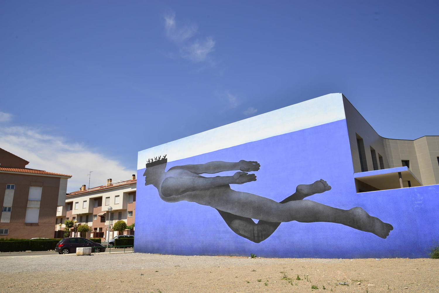 Los murales de Felipe Pantone y Quique ya decoran la ciudad dentro de ...