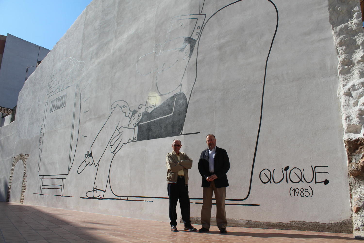 Los murales de Felipe Pantone y Quique ya decoran la ciudad dentro de ...